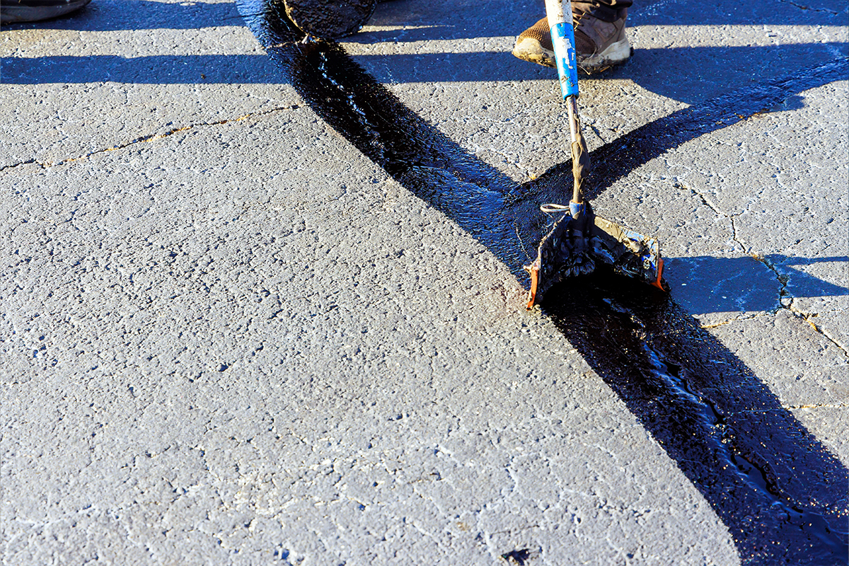 Asphalt Crack Sealing & Crack Filling | ABC Parking Lot Services